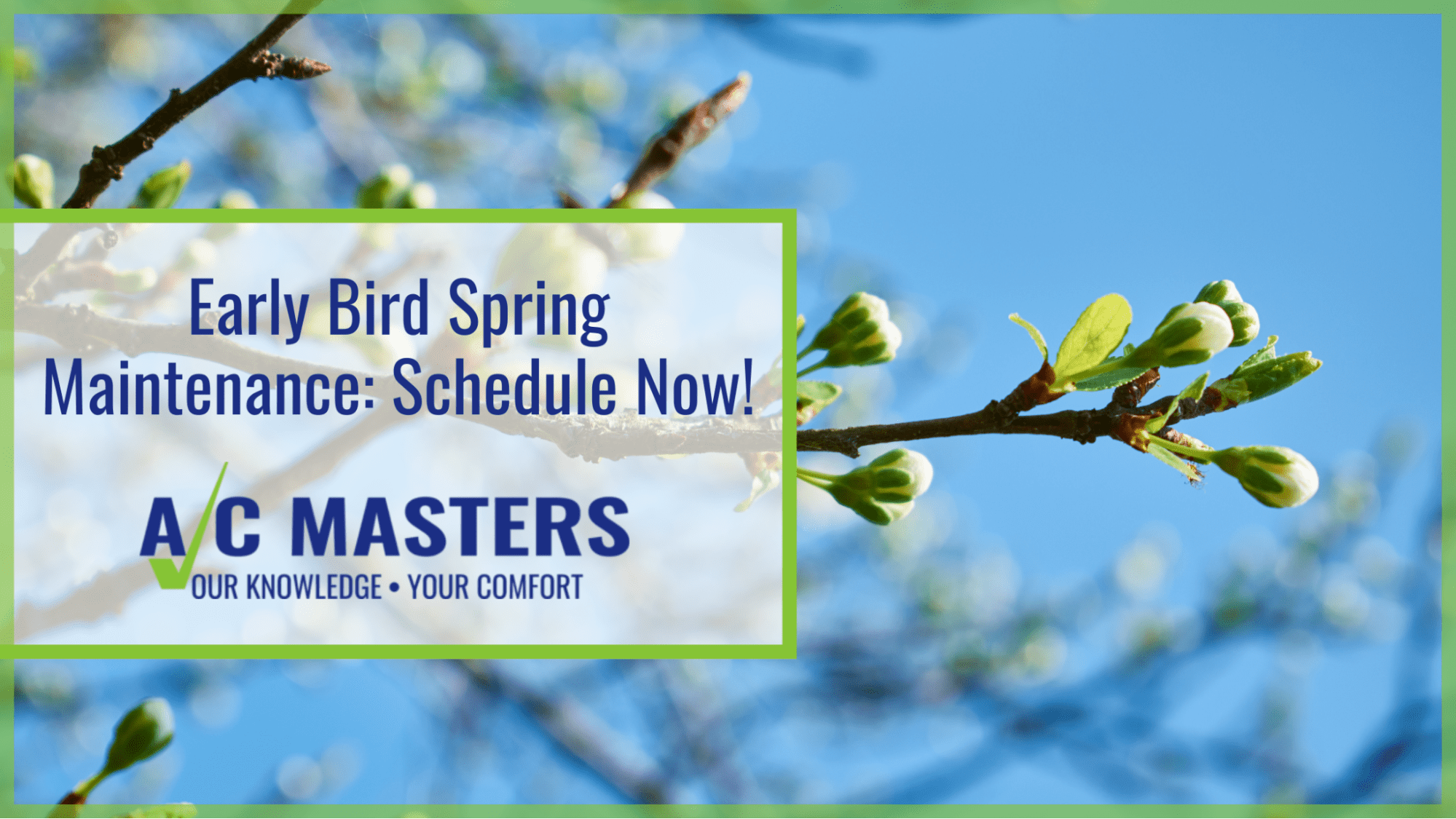 HVAC Spring Maintenance, Hampton Roads VA | Schedule Now